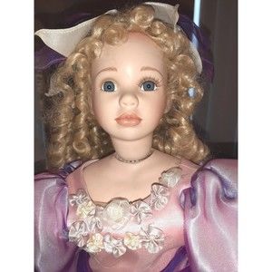 Goldenvale | Toys | Goldenvale Collection Rebecca Porcelain Doll Blonde ...